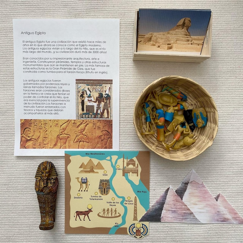 Egipto - Unidad De Estudio (español) - Etsy