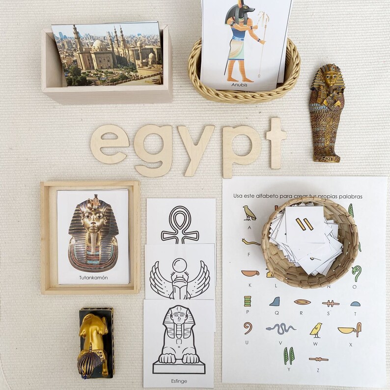 Egypt Unit Study english - Etsy