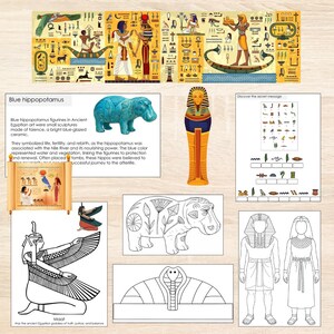 Egypt Unit Study (english) - Etsy