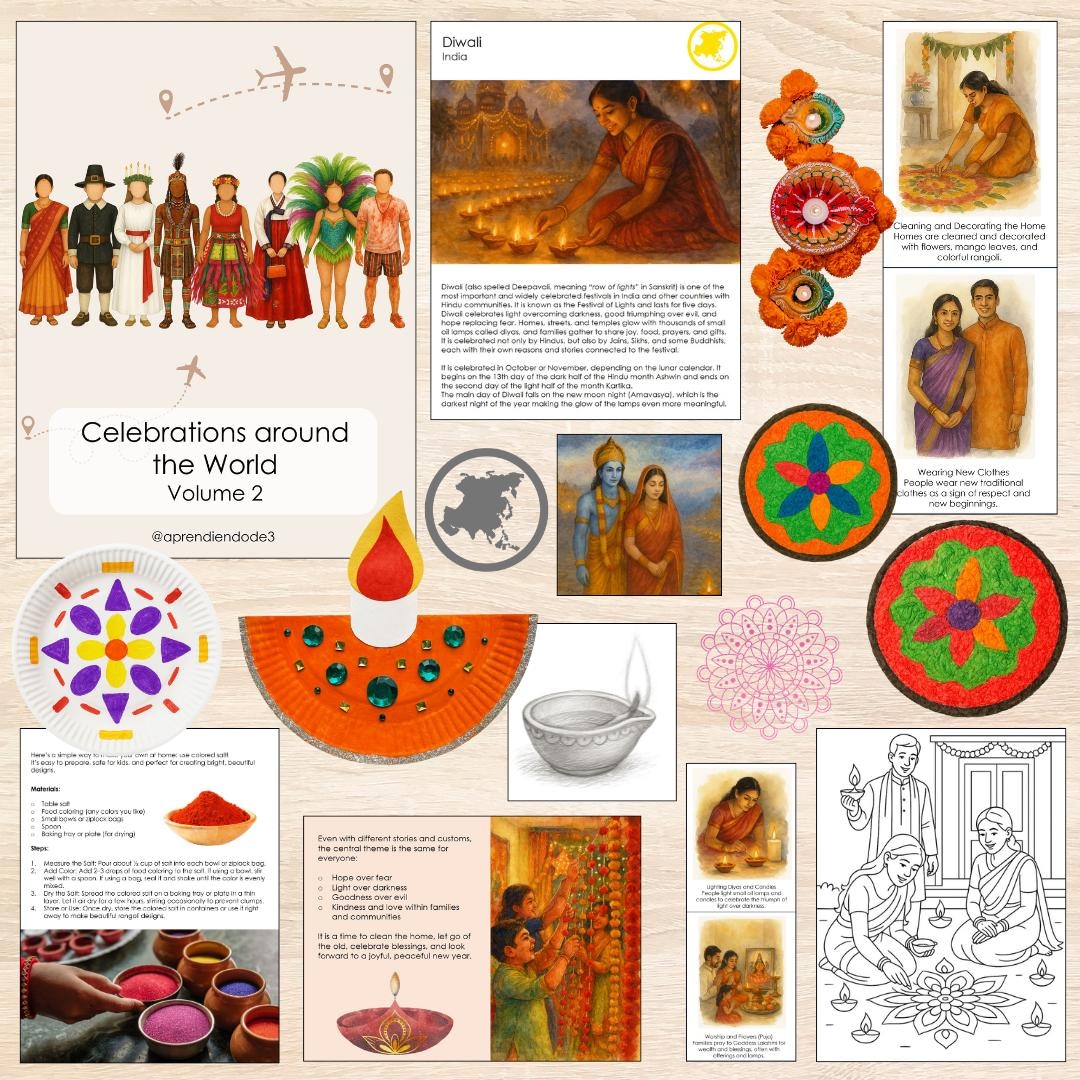 Celebrations Around the World - Volume 2 | Hands-on Geography & Culture ...