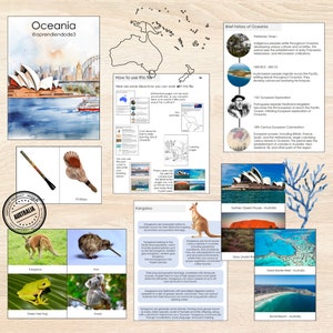 Oceania Unit Study - Etsy
