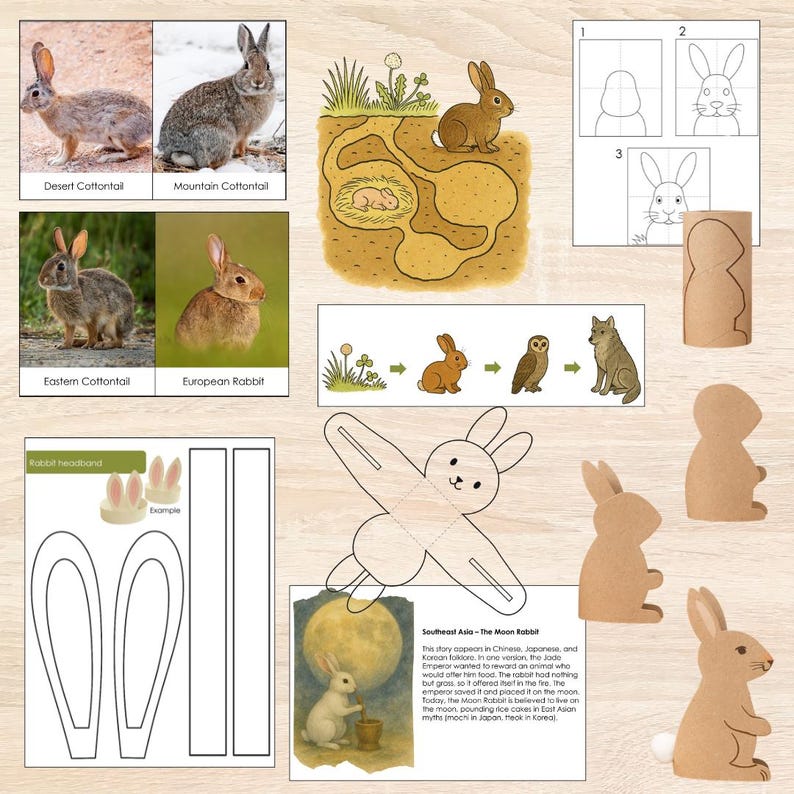Rabbit Unit Study - Etsy