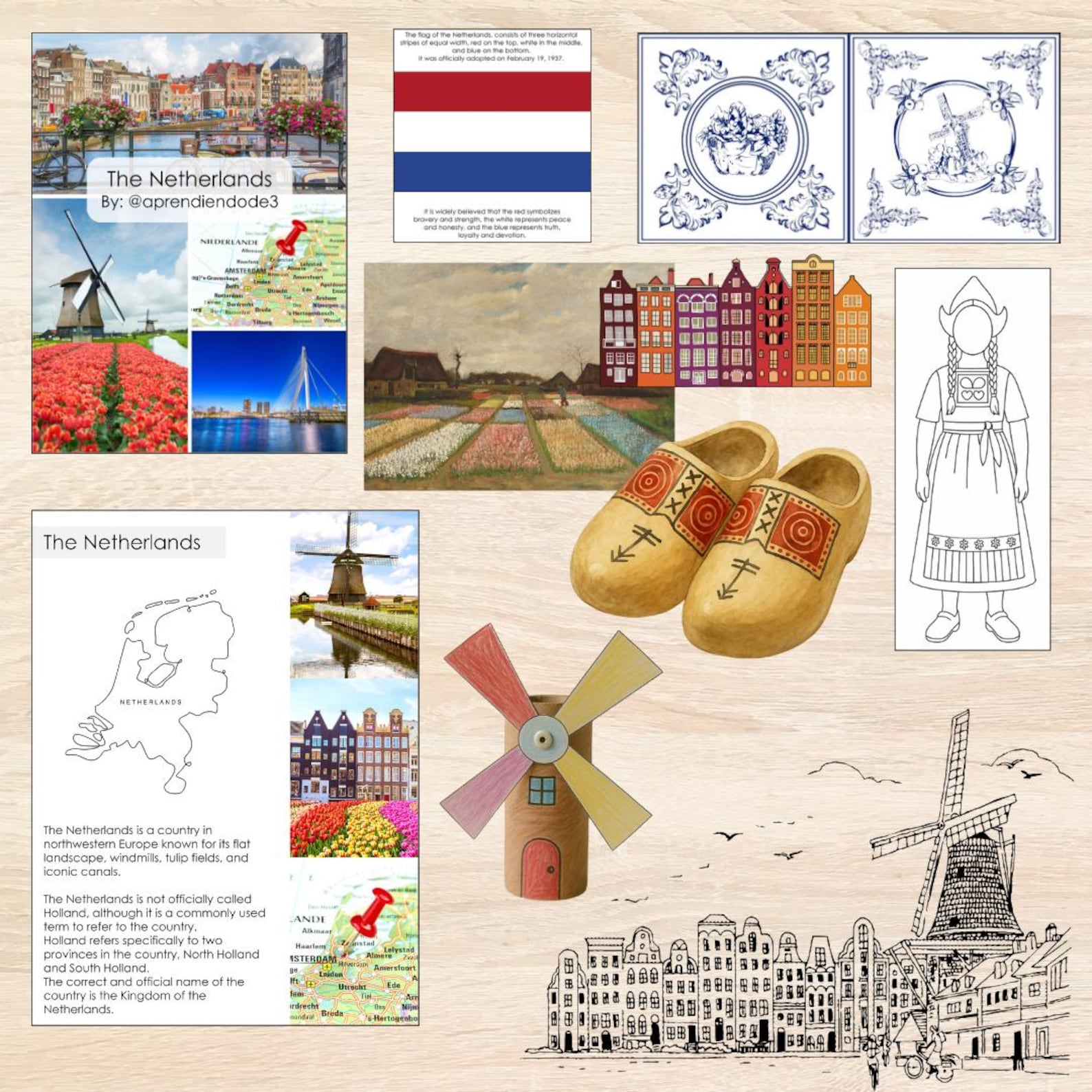 The Netherlands Unit Study - Etsy
