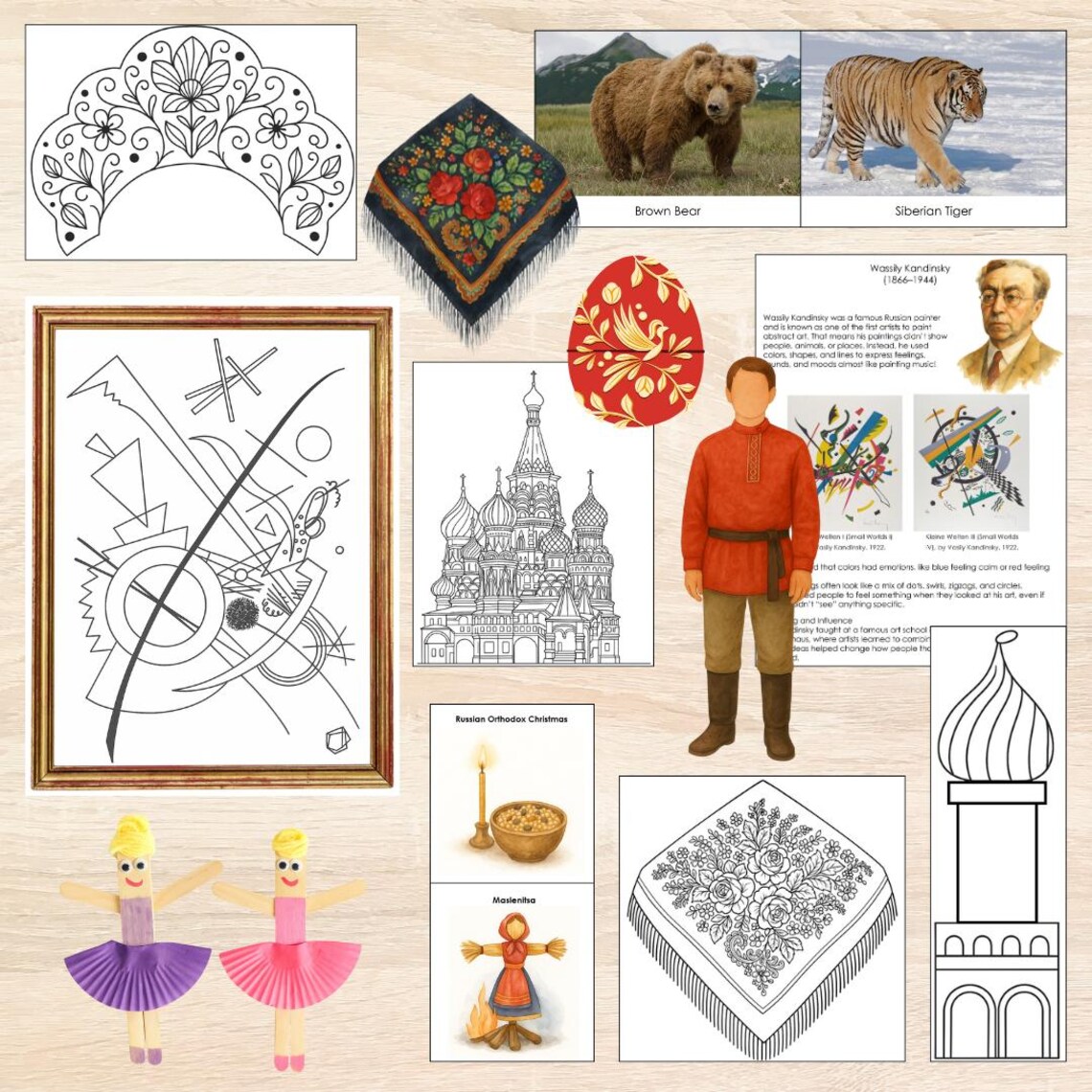 Russia Unit Study for Kids | Hands-on Geography & Culture Activities - Etsy