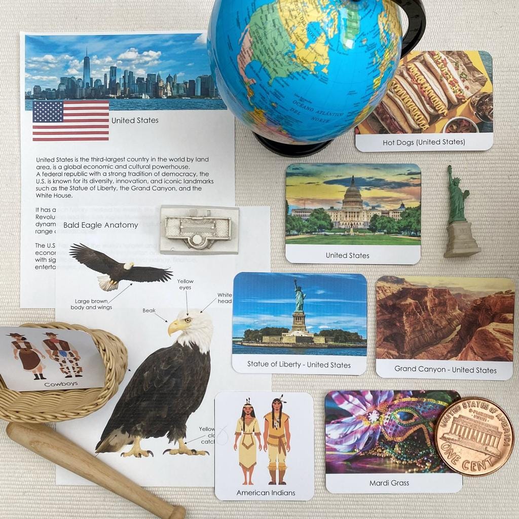 North America - Unit Study (english) - Etsy