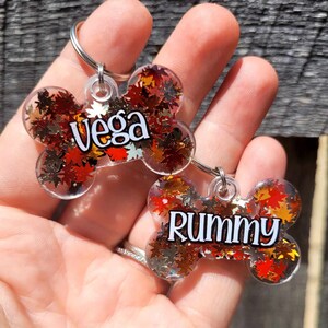 Fall Pet Tag, Autumn Pet Tag, Halloween Pet Tag, Pet Tag, Custom Pet ...