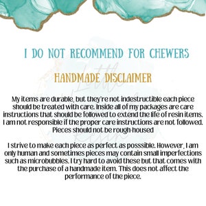 Western Dog Tag, Turquoise Dog Tag, Black Turquoise Pet Tag, Custom ...