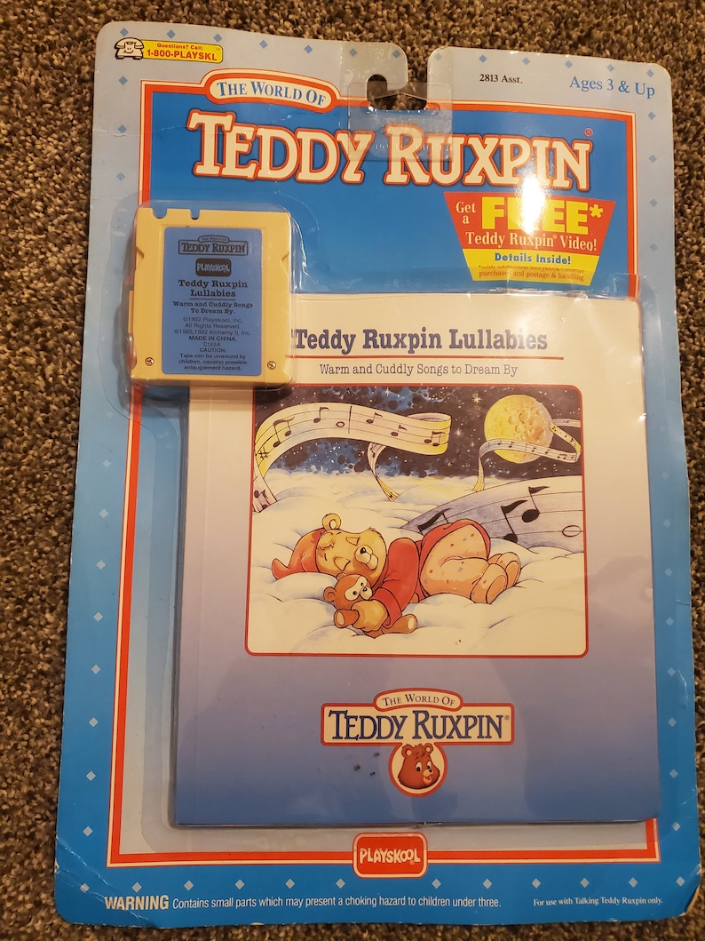 Teddy Ruxpin ( the New World Of) - Etsy