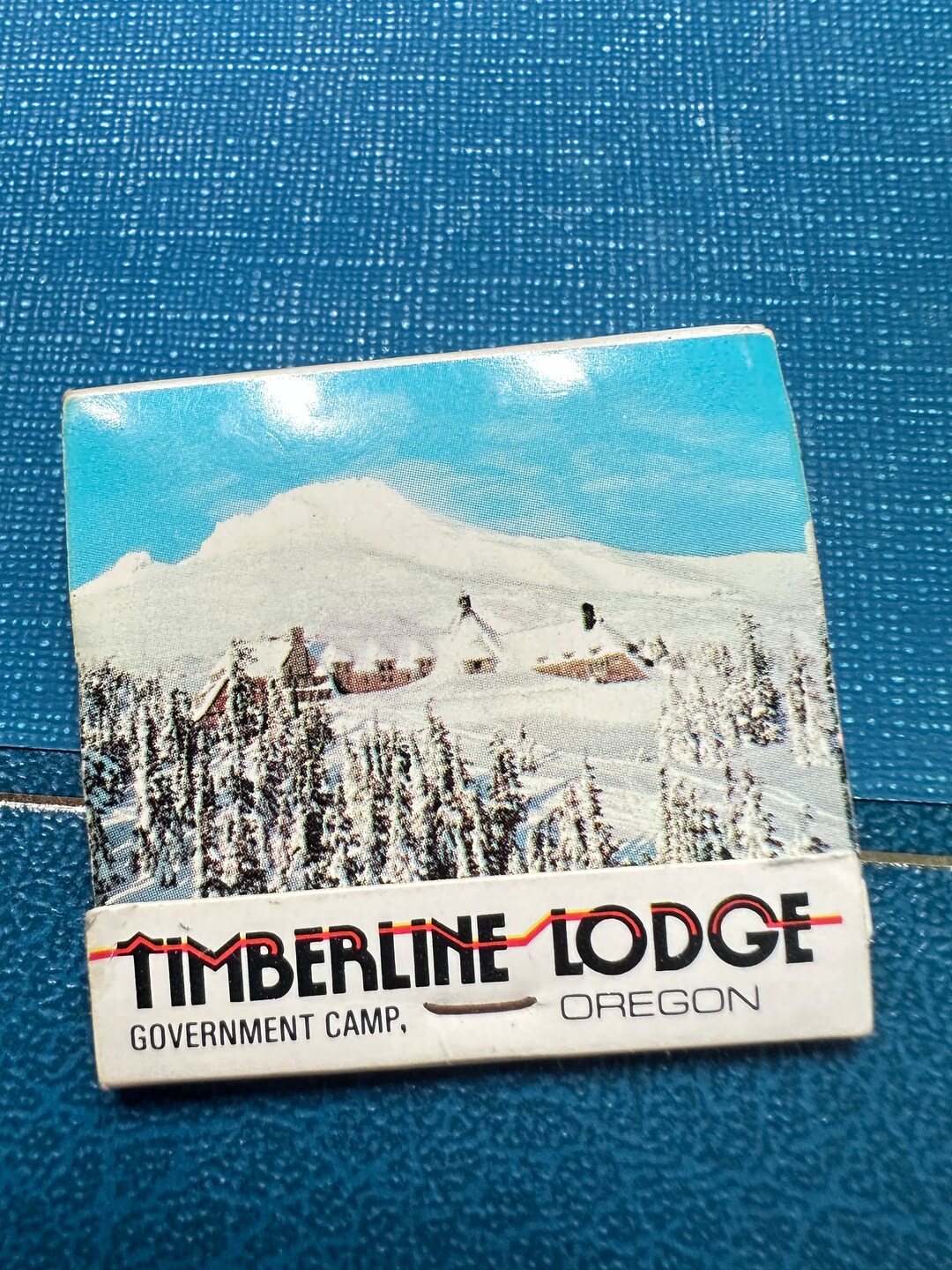 Oregon's Timberline Lodge & St. Bernard Mascot Vintage Matchbook - Etsy