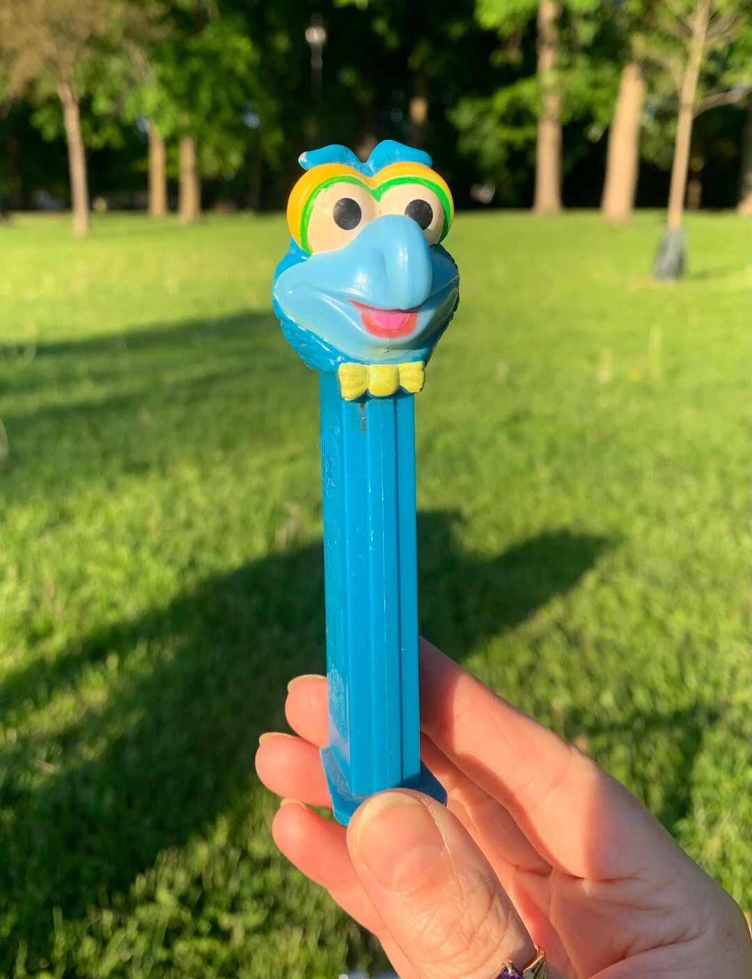 Vintage Candy Pez Dispenser, Muppets Gonzo, Blue Stand W Feet, 1990s ...