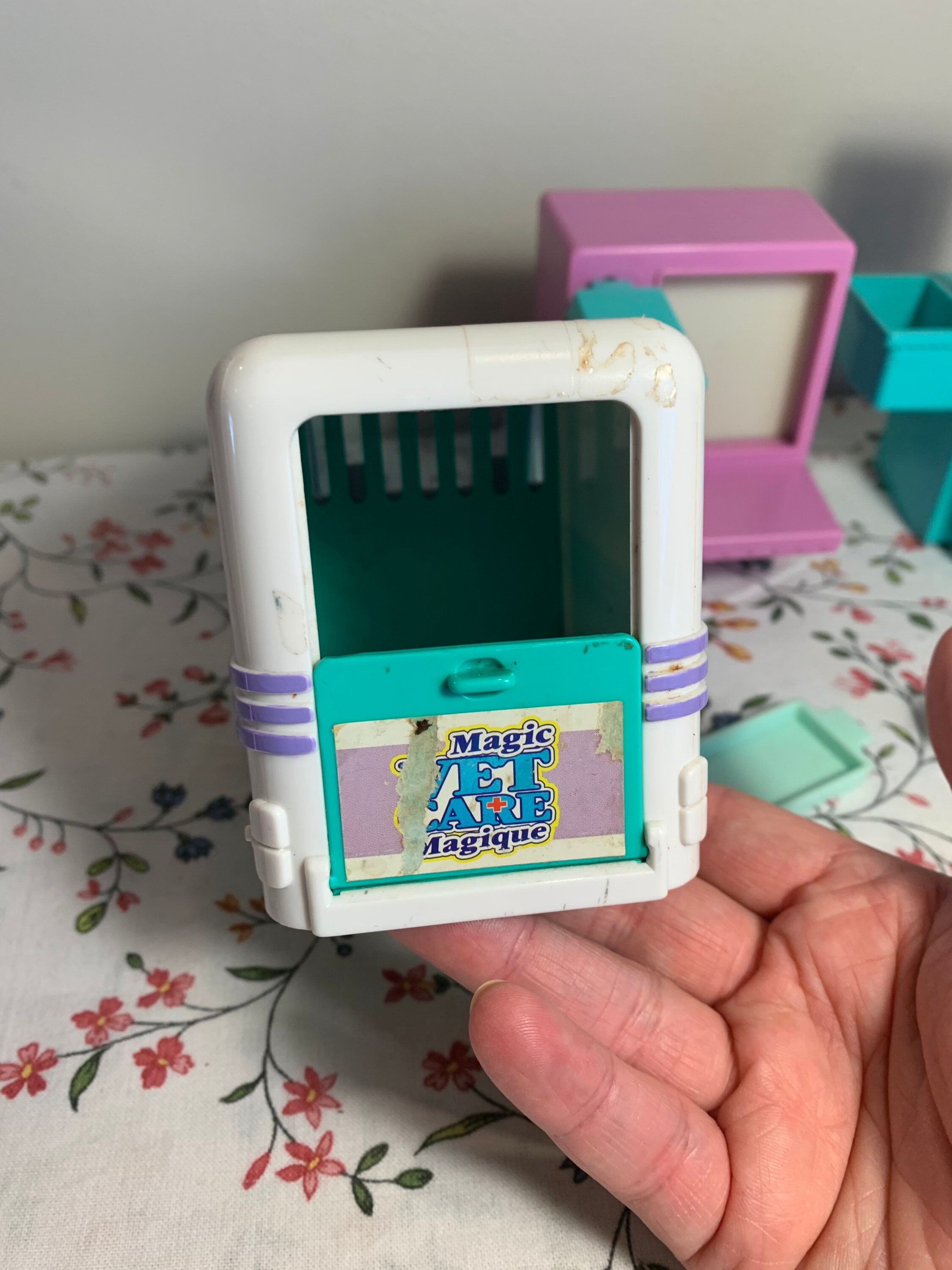 Vintage 1993 Littlest Pet Shop Vet Package Xray Machine, Ambulance ...