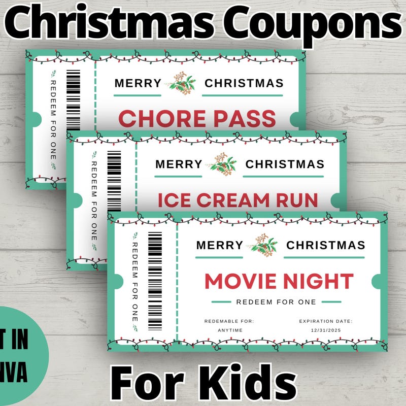 Classroom Coupons - Etsy