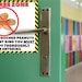 Nut Free Zone Poster Allergy Awareness Sign for Classrooms, Daycares ...