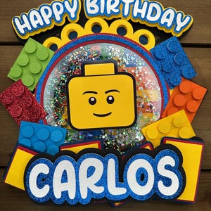 Building Blocks Cake Topper | Blocks Cake | Blocks Topper | Cake Topper ...