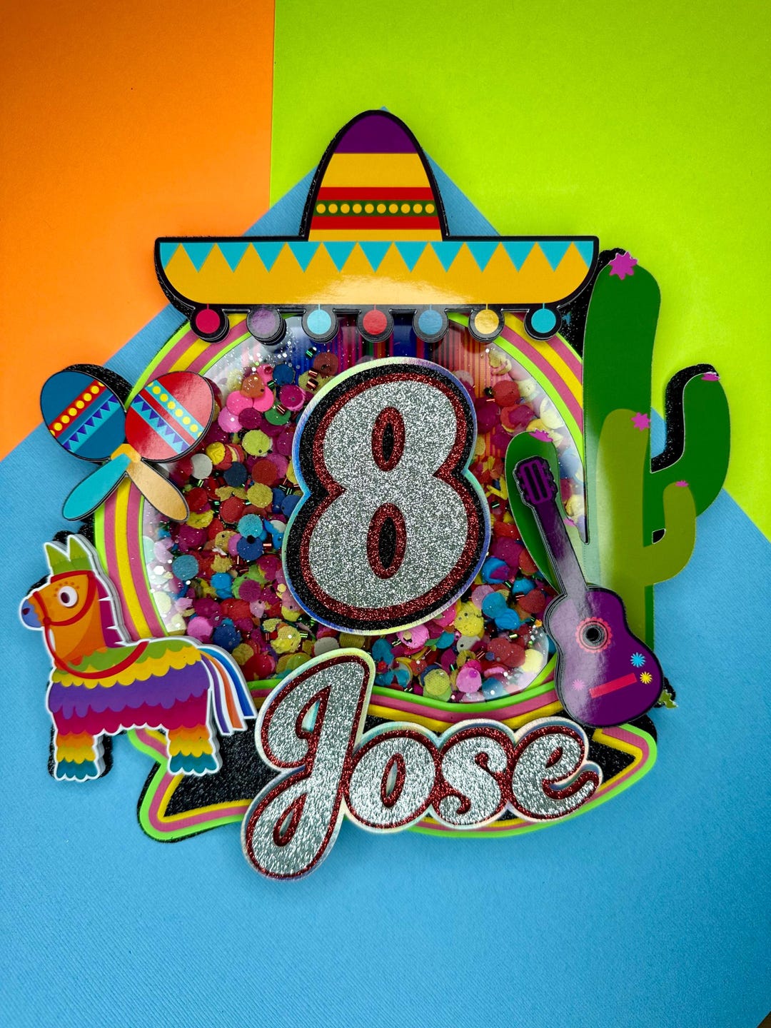 Fiesta Theme Cake Topper|fiesta Cake Topper|fiesta Centerpieces|fiesta ...