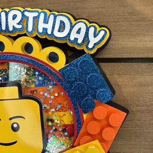 Building Blocks Cake Topper | Blocks Cake | Blocks Topper | Cake Topper ...