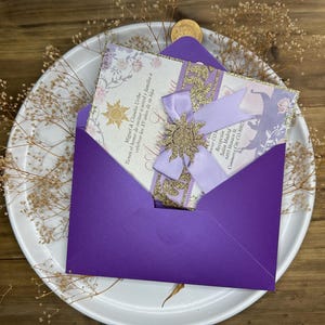 Envelopes Rapunzel - Etsy
