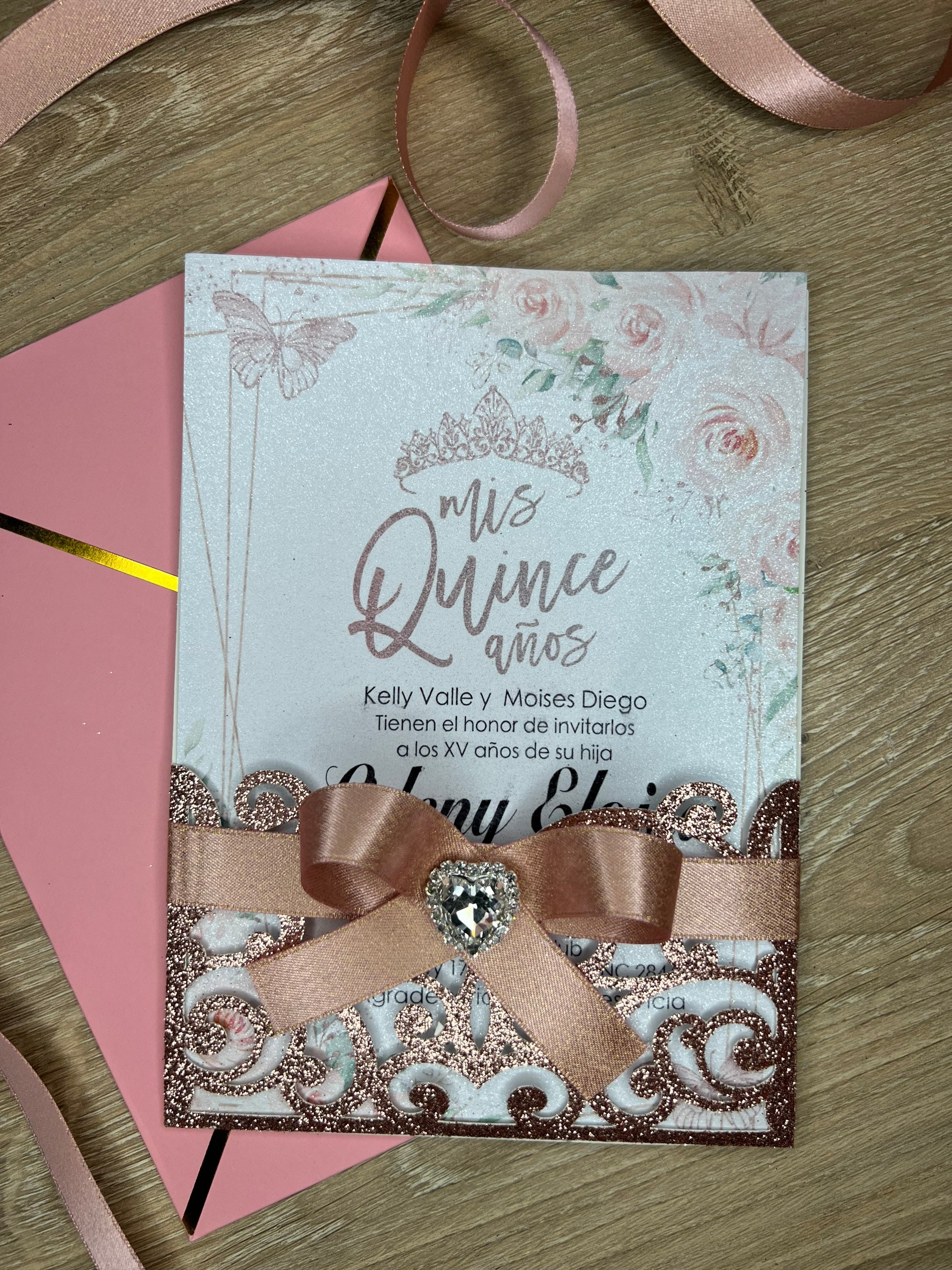 Personalized Laser Cut Invitations Cards Invitation - Etsy