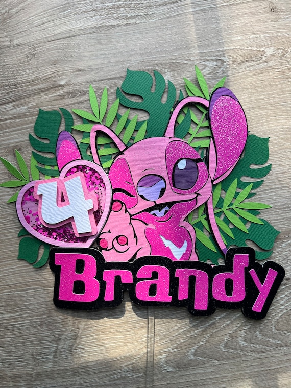 Angel Stitch Shaker Cake Topper Cake Topper - Etsy