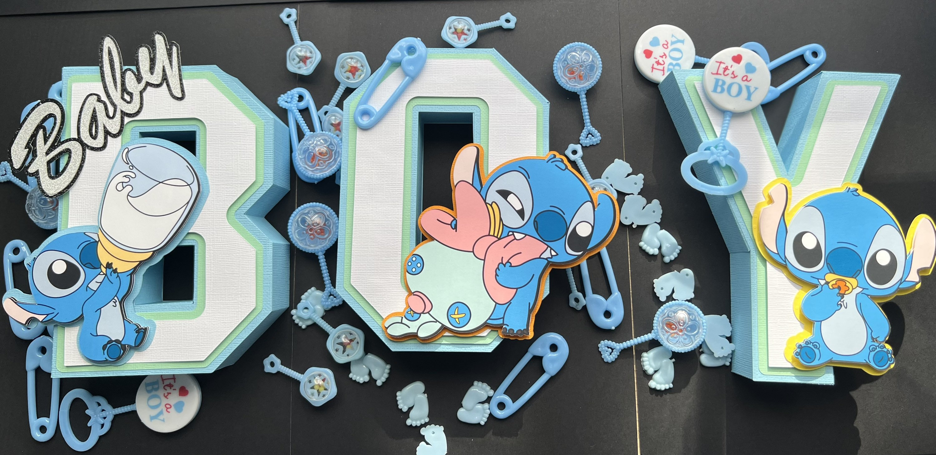 Stitch Theme Baby Shower Invitation Cards Great Lilo And Stitch Baby