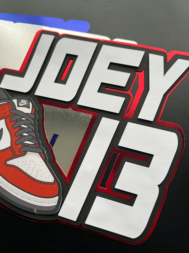 Nike Cake Topper, Birthday Nike, Nike Decor Party, - Etsy