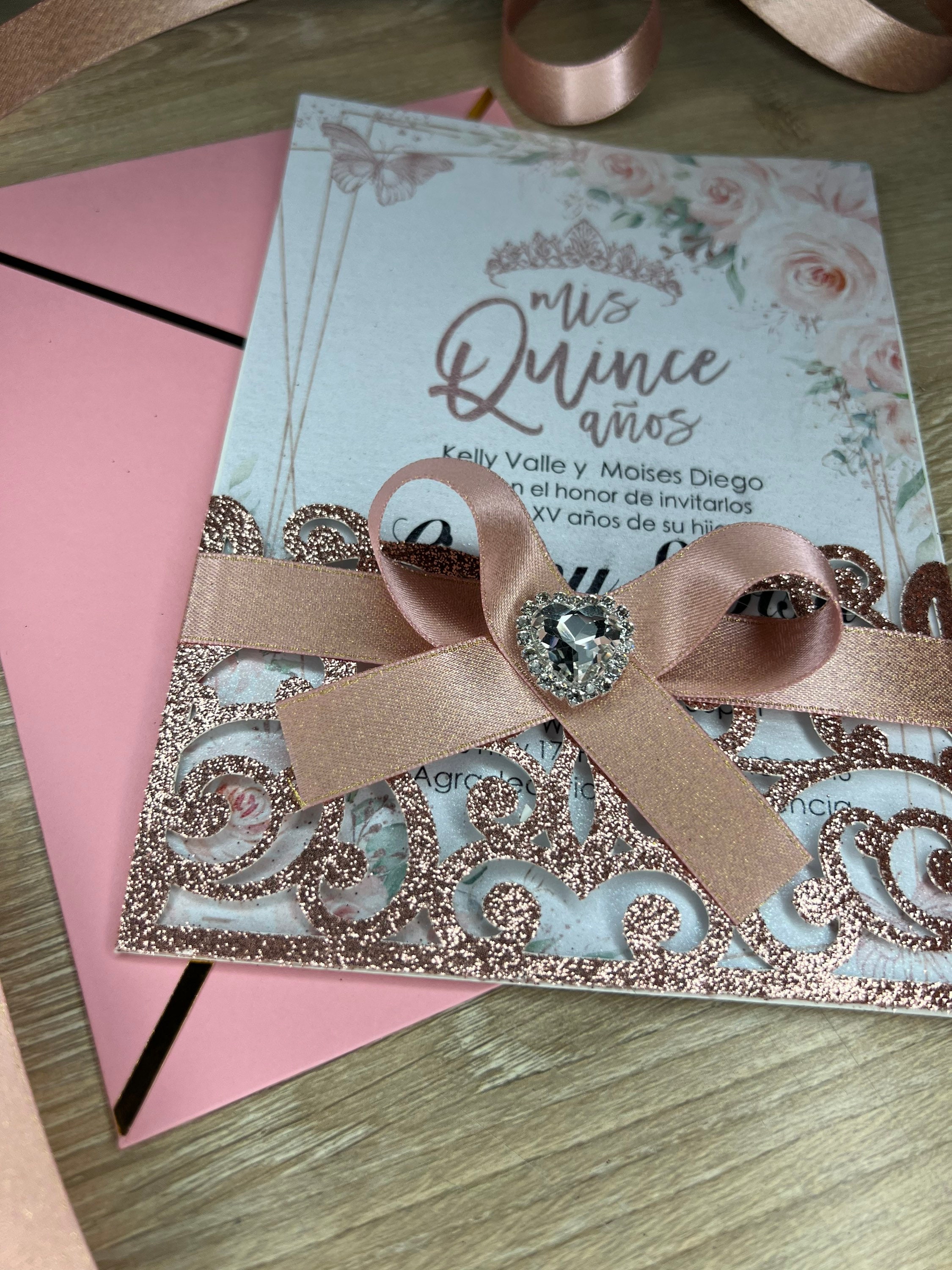 Personalized Laser Cut Invitations Cards Invitation - Etsy