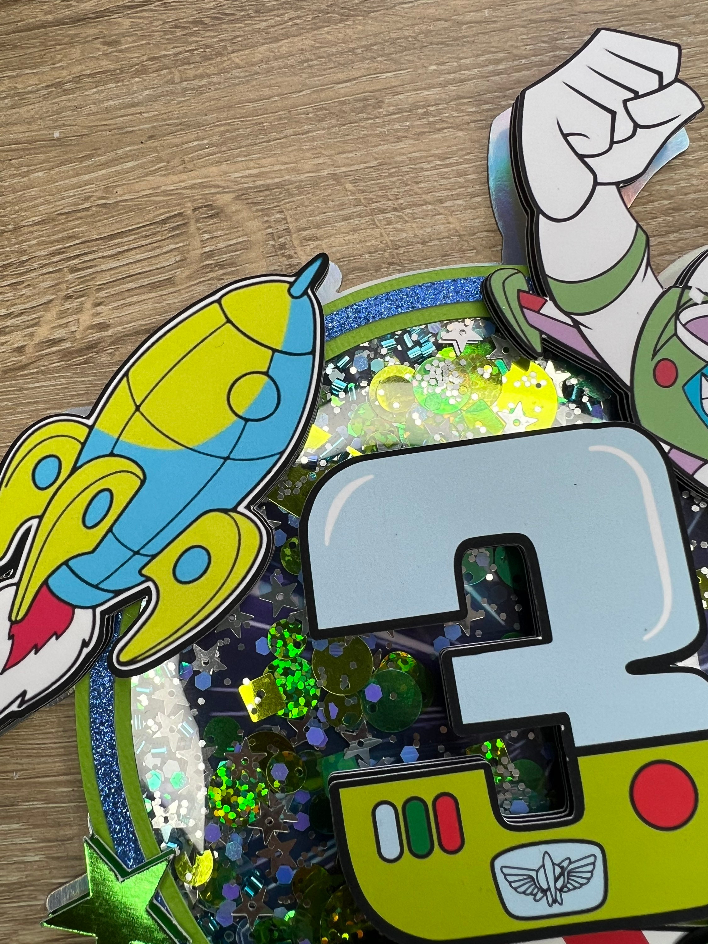 Persoanlized Buzz Lightyear Cake Topper Disney Lightyear Cake - Etsy