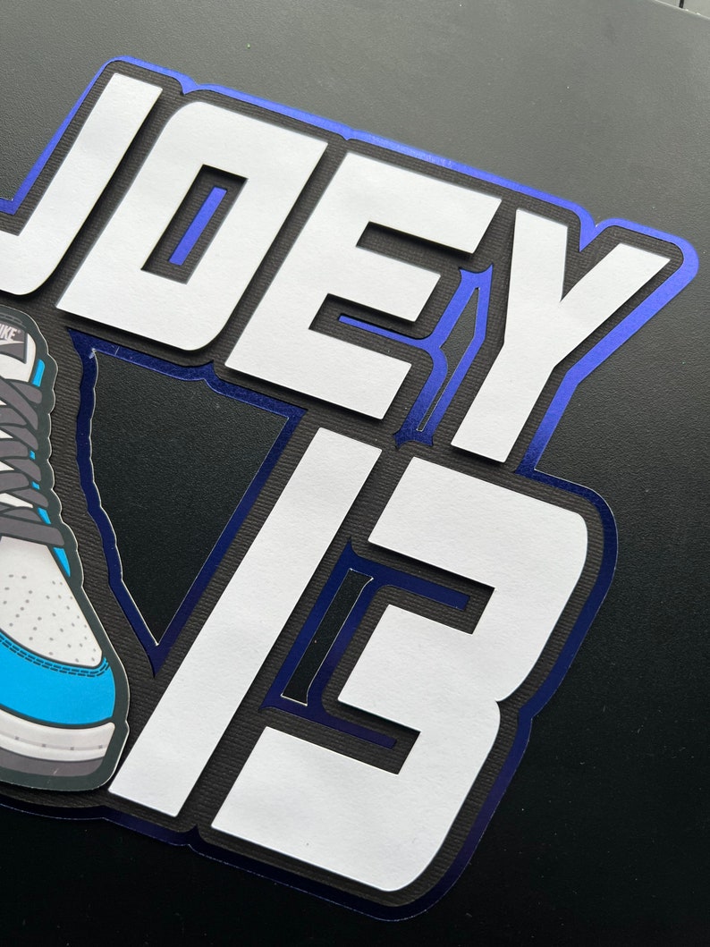 Nike Cake Topper Birthday Nike Nike Decor Party - Etsy