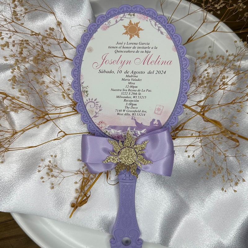 Mirror Invitation - Etsy
