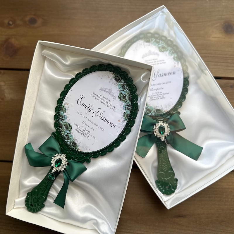 Mirror Invitation - Etsy