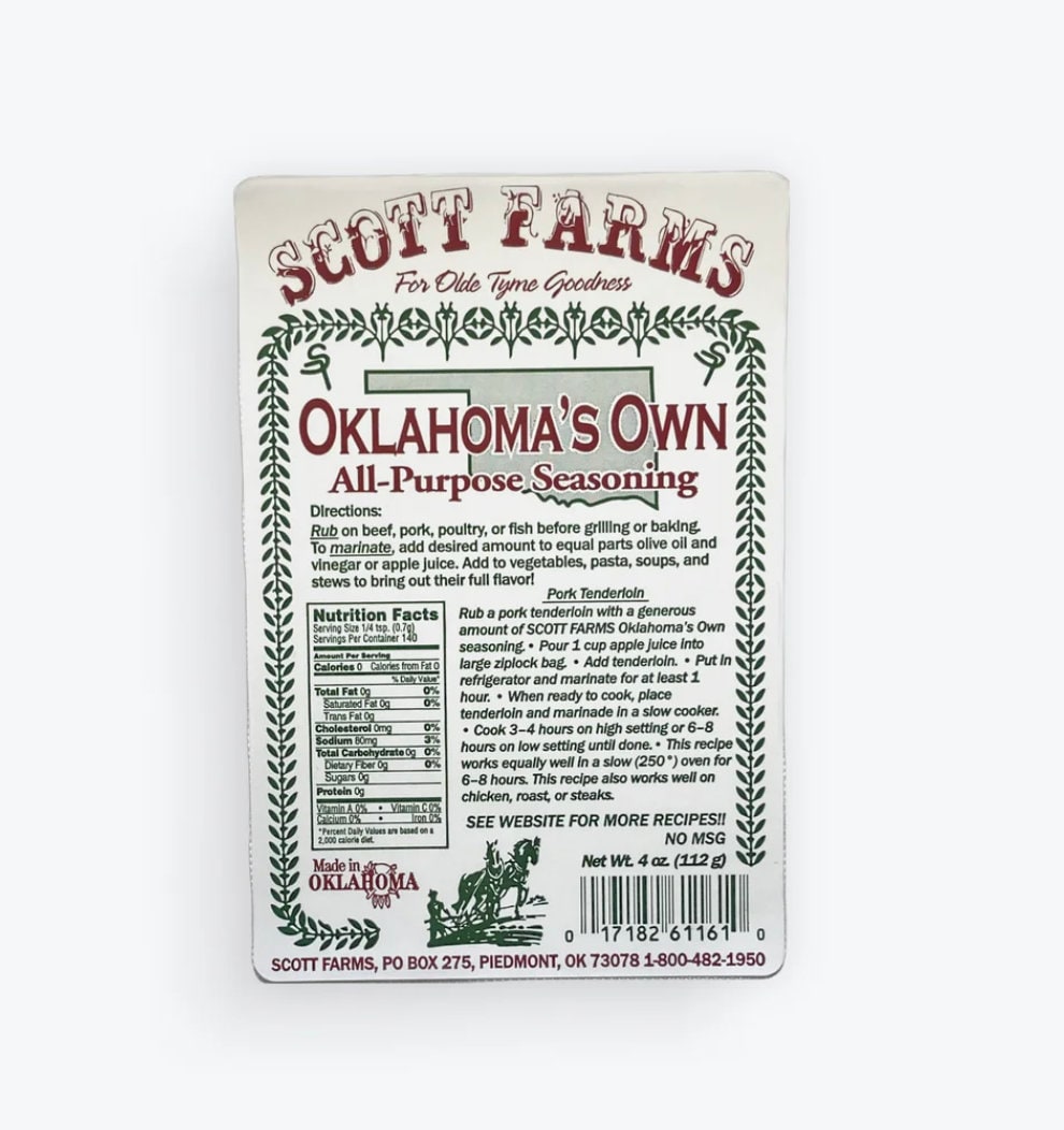 Oklahoma's Own All-purpose Seasoning - Etsy