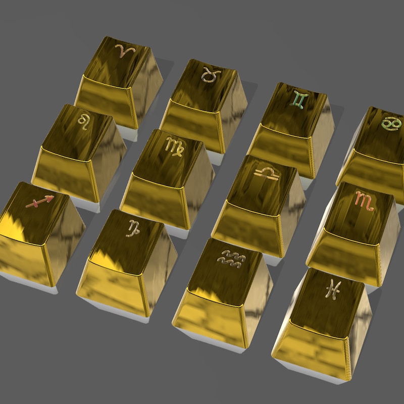 Gold Keycaps - Etsy