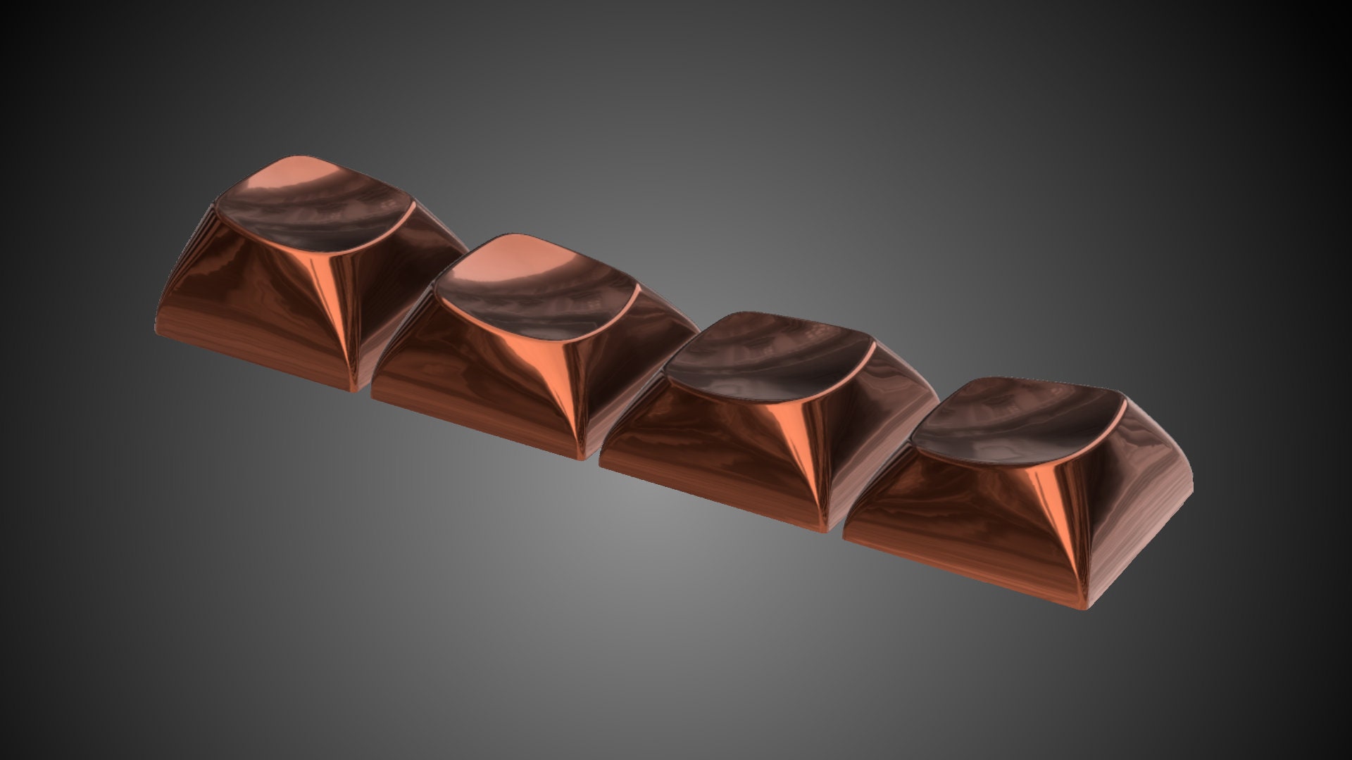 Custom Metal Cherry MX GMK MTNU Profile Artisan Mechanical Keyboard ...