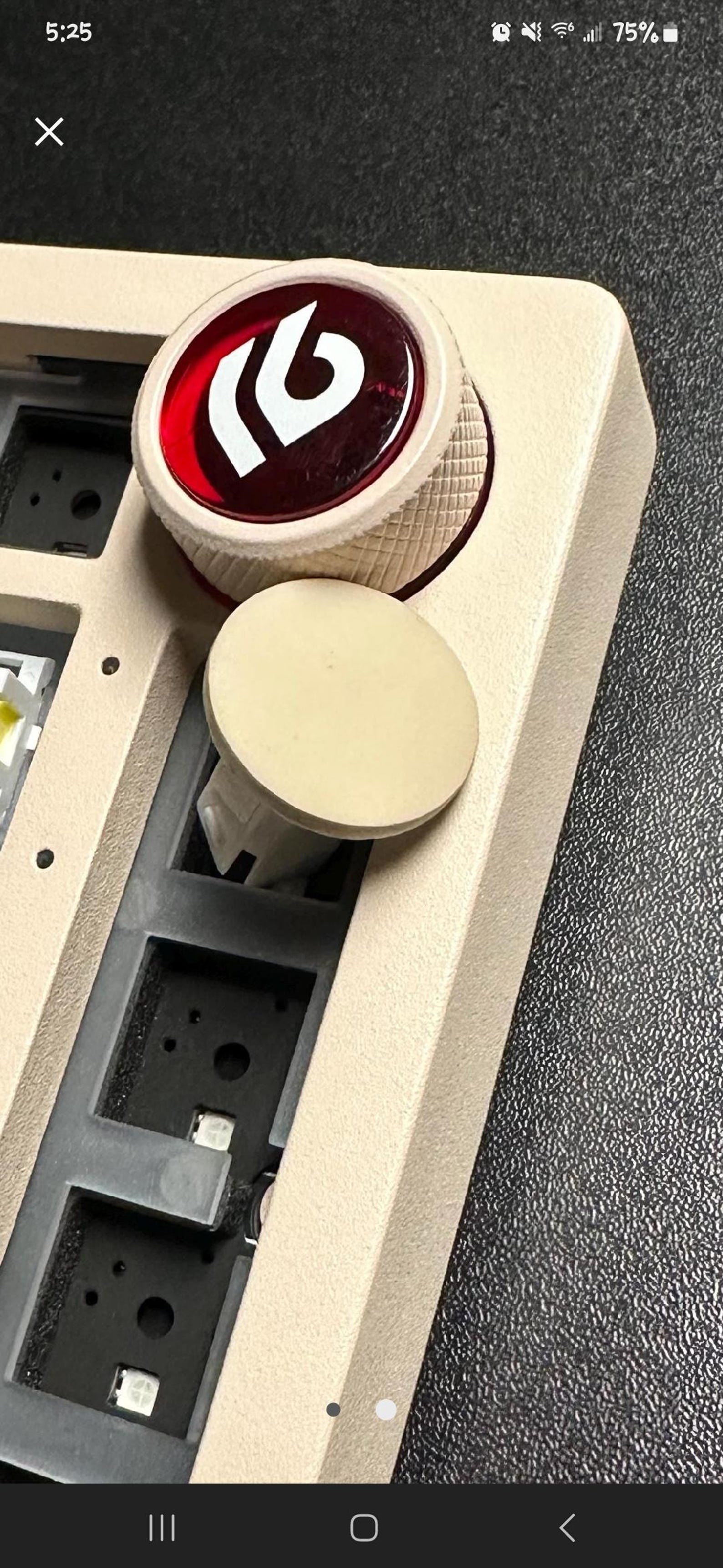 Custom Artisan Mechanical Hi75 Backlit Keyboard Knob Button - Etsy