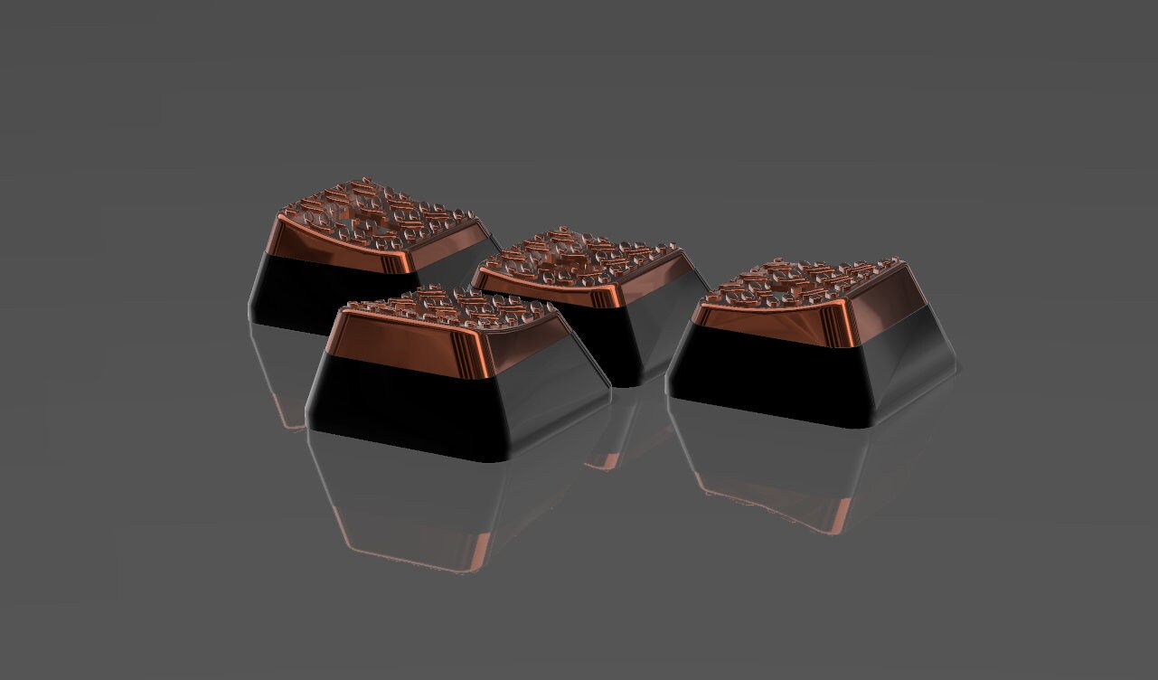Custom Artisan Metal Cherry MX Corsair Gaming Modifier WASD Mechanical ...