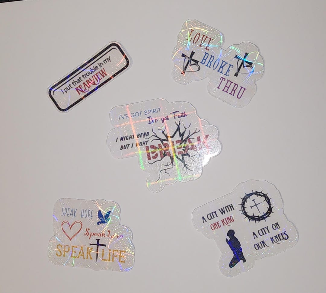 Tobymac Lyric Sticker Set - Etsy