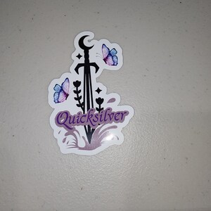 Quicksilver Sticker Set - Etsy