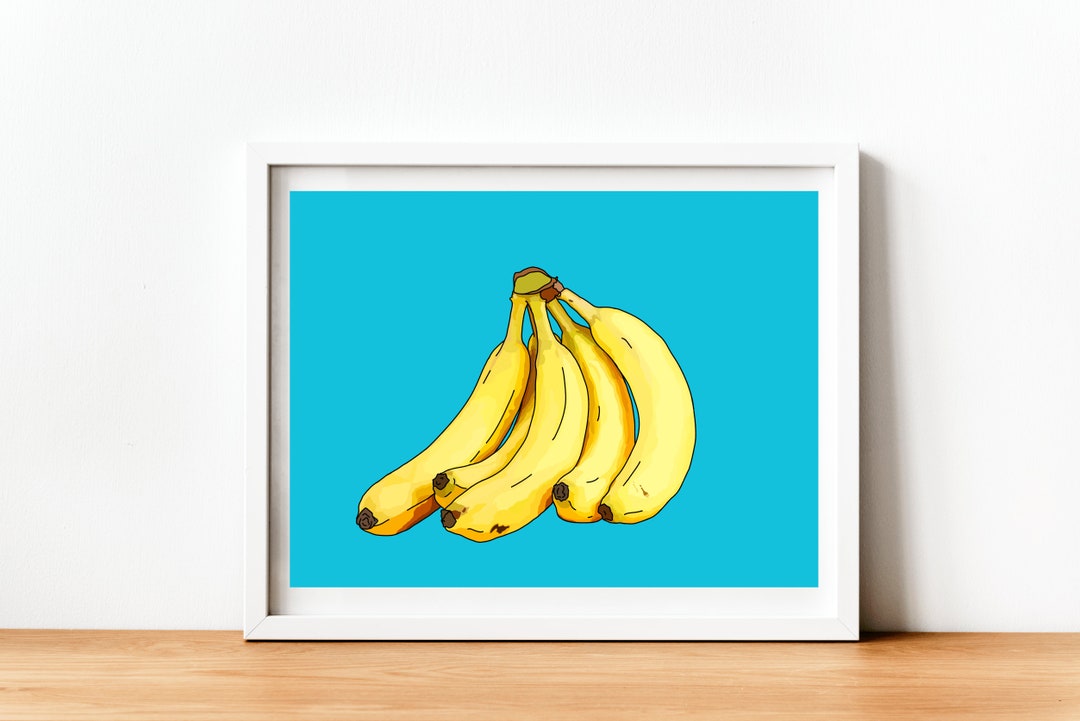 Banana Bundle Fine Art Print - Etsy