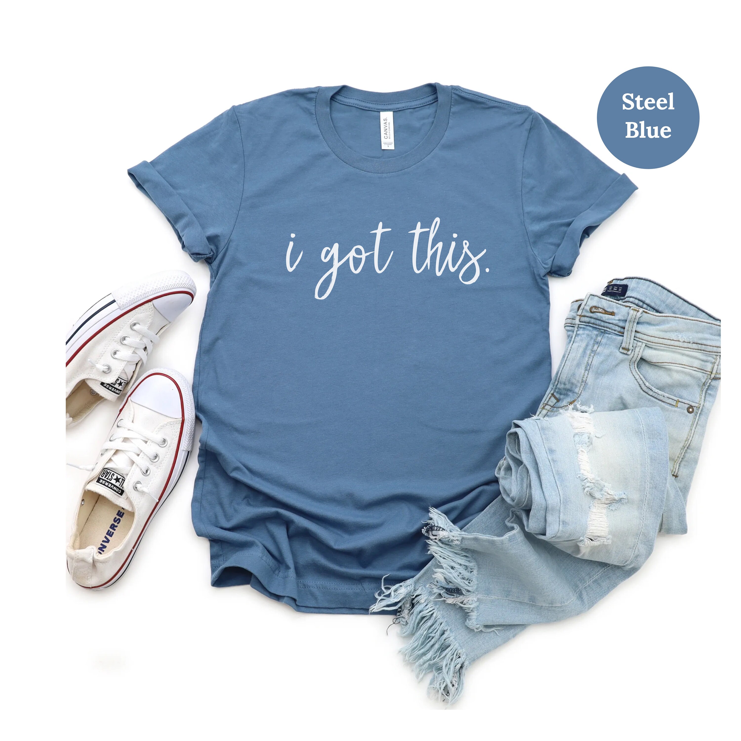 I Got This Tshirt Inspirational Shirt Motivational Tee Positive Tshirt ...
