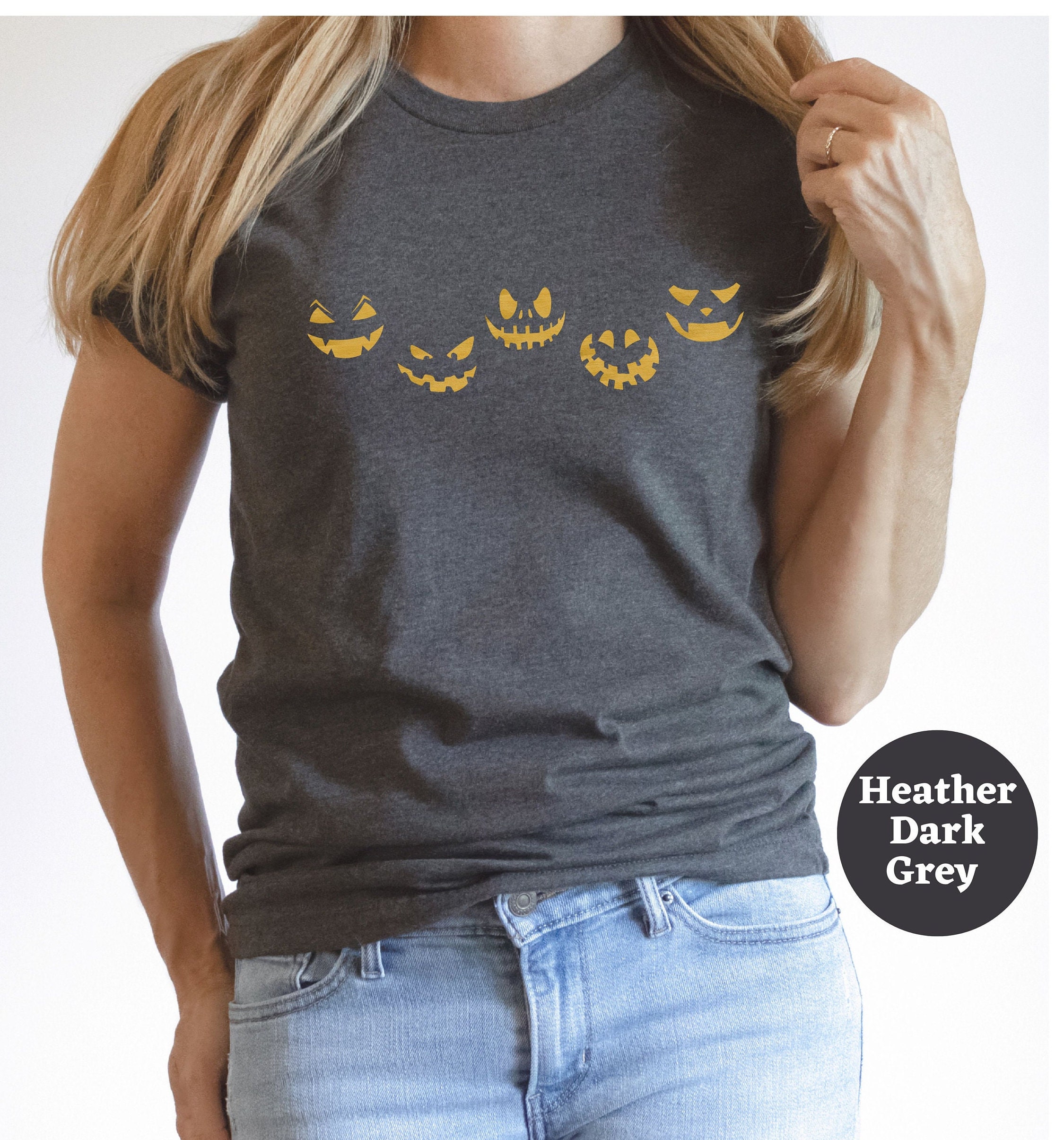 Jackolantern Shirt, Pumpkin Face Shirt, Pumpkin Shirt, Funny Halloween ...