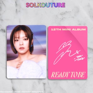 TWICE Ready to Be Set Me Free Kpop Photocards Pink - Etsy