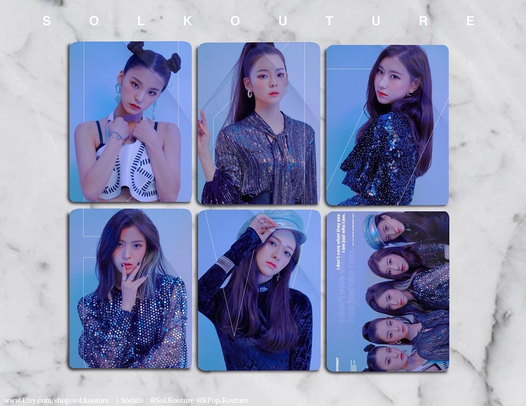 ITZY Itz Different Dalla Dalla Photocards With Freebies - Etsy