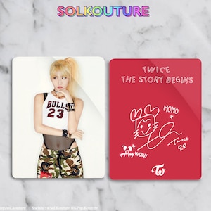 TWICE the Story Begins Like Ooh Ahh Debut Kpop Photocards With Freebies - Etsy