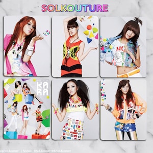KARA Step Kpop Photocards With Freebies - Etsy