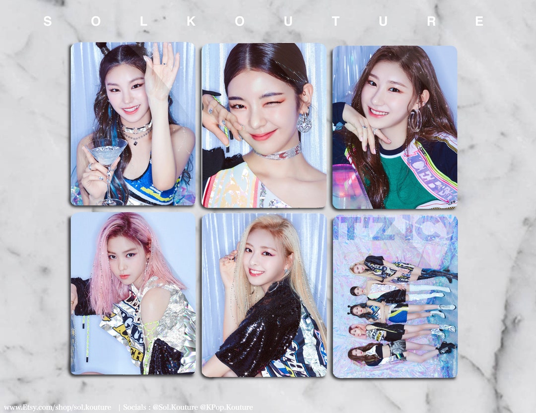 ITZY Itz ICY Kpop Photocards With Freebies - Etsy