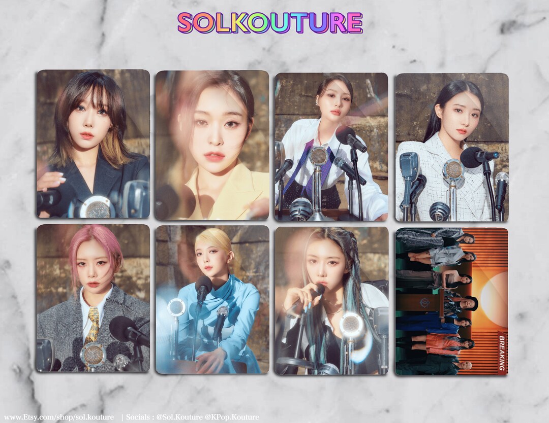 Dreamcatcher Vision Kpop Photocards Green Version Freebies Included - Etsy