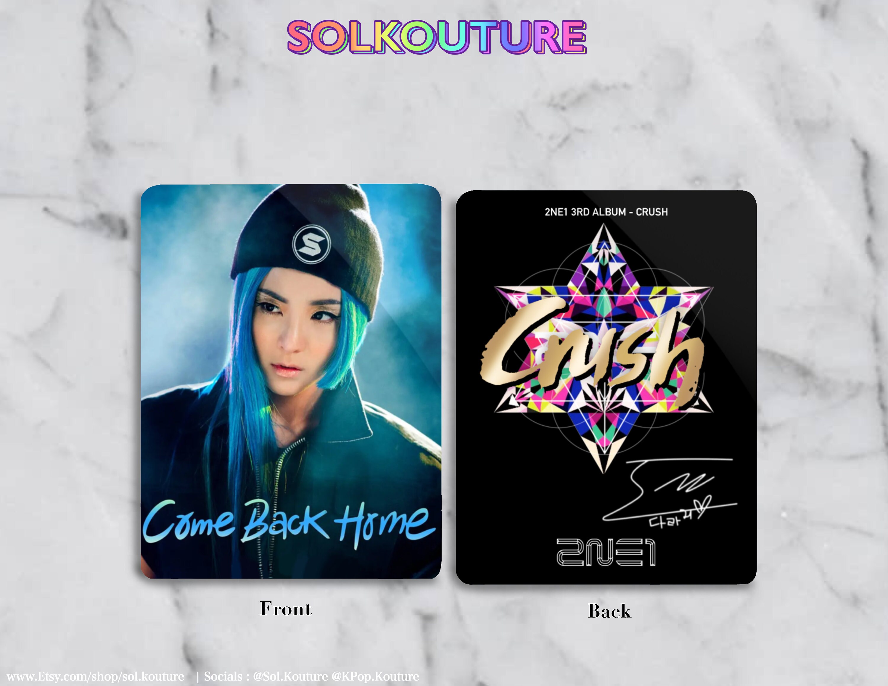 2ne1 Come Back Home Album Cover