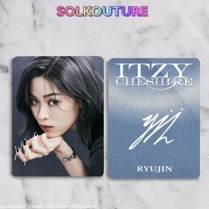 ITZY Cheshire Kpop Photocards Silver Version With Freebies - Etsy