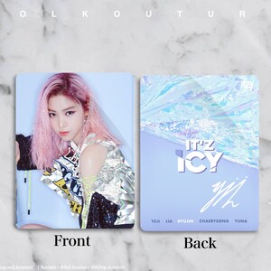 ITZY Itz ICY Kpop Photocards With Freebies - Etsy