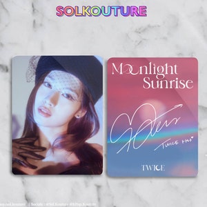 TWICE Moonlight Sunrise Kpop Photocards With Freebies - Etsy